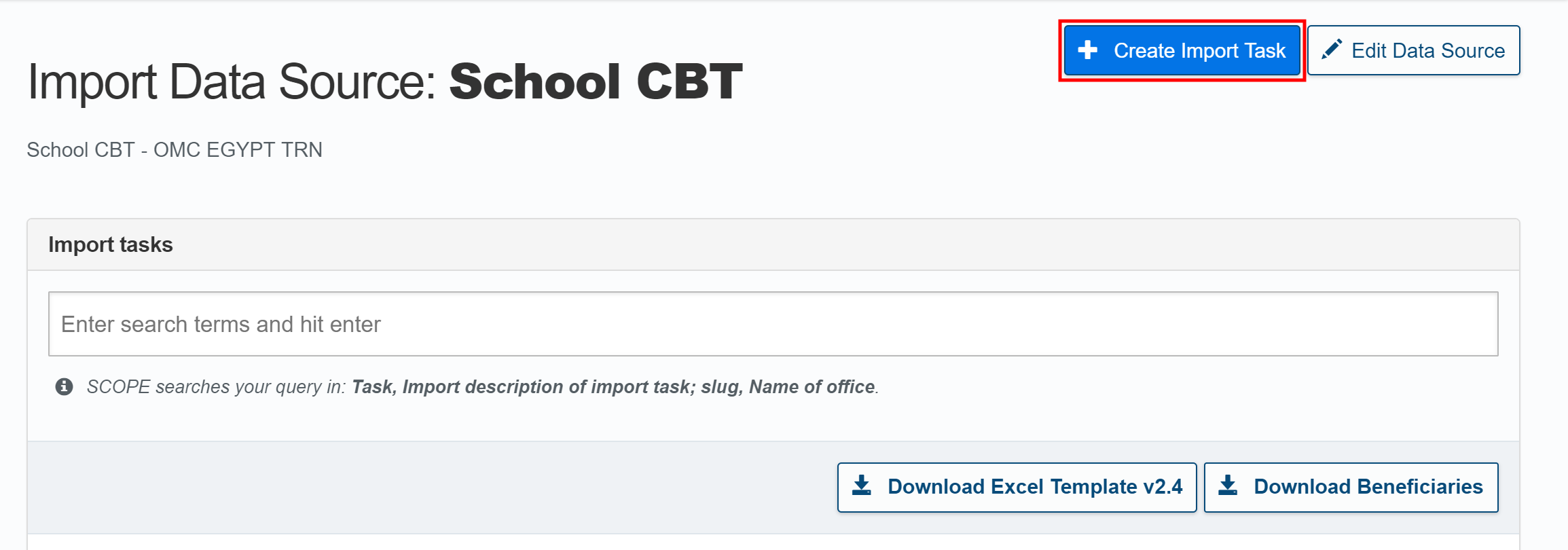 Importing Data From External Data Sources